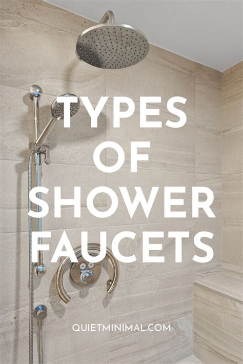 Elevate Shower Time Your Comprehensive Faucet Guide Quiet Minimal