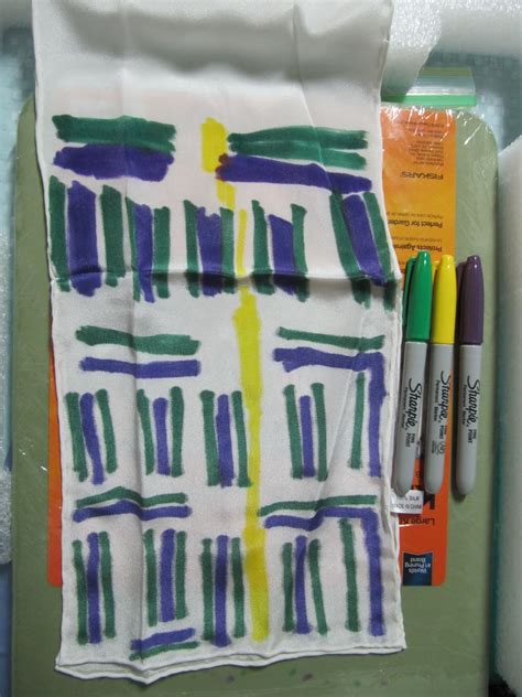 Deborahkatharine Capitol Hill Sharpie Markers And Alcohol On Silk