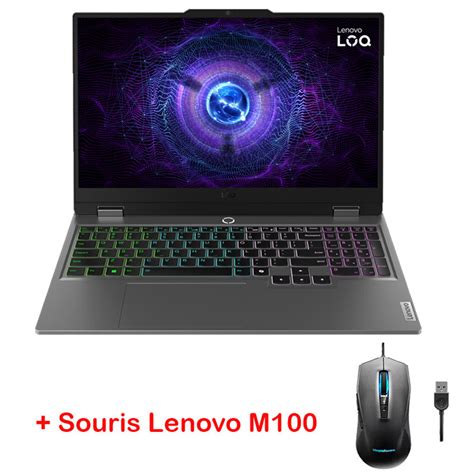 Pc Gamer Lenovo LOQ3 15IAX9 16Go 512Go SSD Au Meilleur Prix En Tunisie