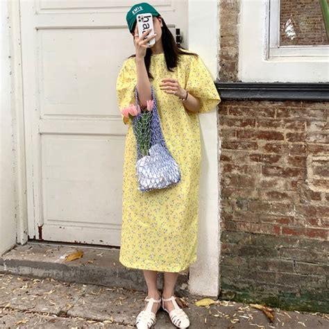 투투 볼륨 레트로 원피스 이쁘다