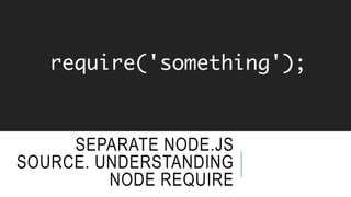 Difference Between Php And Node PPT