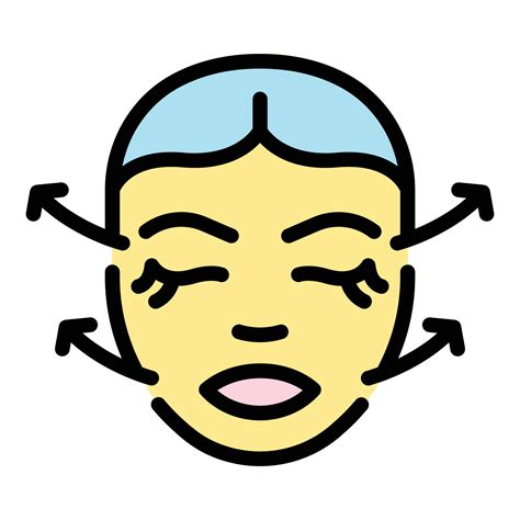 Step Face Massage Icon Vector Flat 27152214 Vector Art At Vecteezy