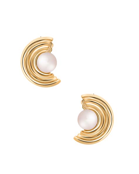 Half Cut Stud Earrings Untamd