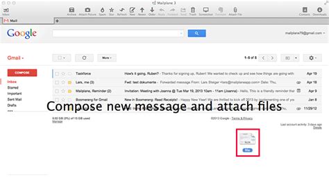 Mailplane Drag And Drop To Create Attachments