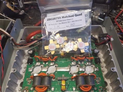 Ranger B4 Linear Amplifier 2sc2879 Toshibas Upgrade