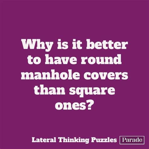50 Lateral Thinking Puzzles With Answers Parade