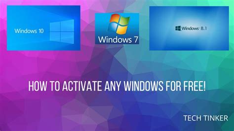 How To Activate Any Windows Version For Free YouTube