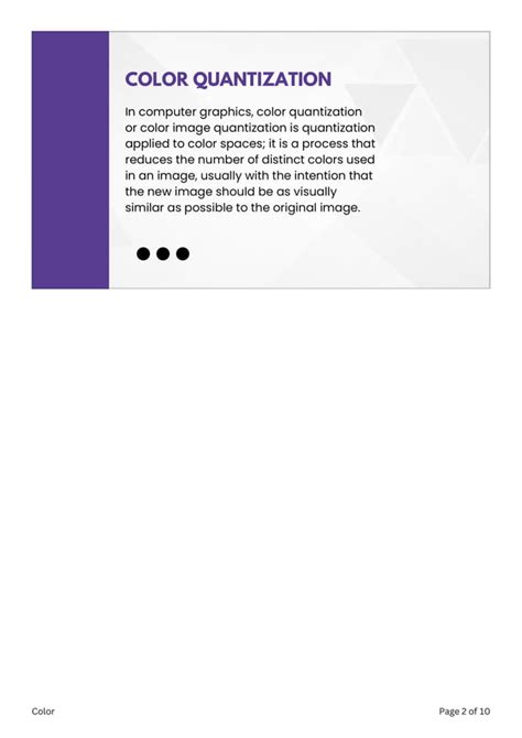 Color Quantization Pdf