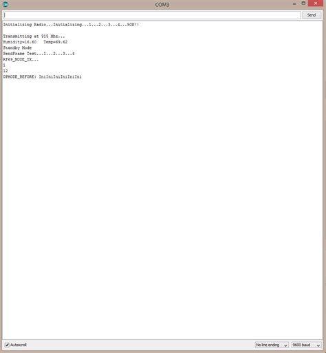 troubleshooting rfm69hw radio implementation on an uno programming arduino forum