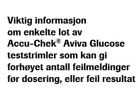 Viktig Informasjon Om Produktsikkerhet Accu Chek