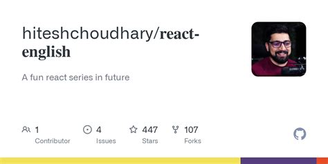 Issues · Hiteshchoudharyreact English · Github