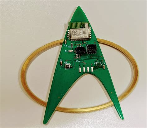 Gallery Star Trek Communicator Badge Hackaday Io