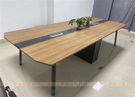 二手会议桌长桌简约现代办公家具长条桌培训桌洽谈桌办公桌椅组合合步二手办公家具城，新旧搭配，创业成本立省50。