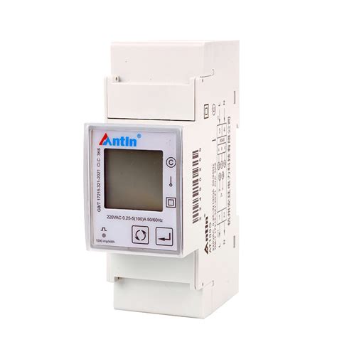 At100g Power Consumption Meter Single Phase Electricity Meter Smart Meter Power Consumption