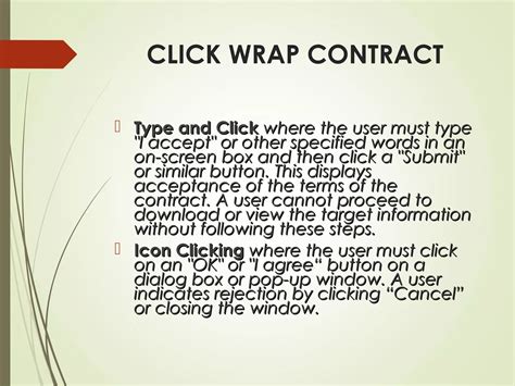 Types Of Electronic Contracts Ppt