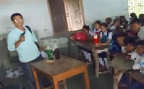 Panic In School After Man Brandishing Gun Enters Classroom The