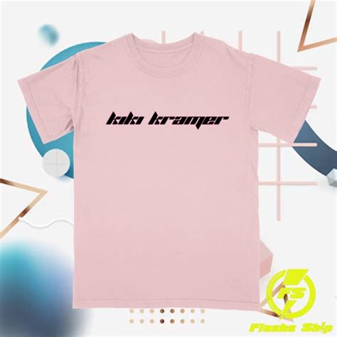 Hellomerch Store Kiki Kramer Logo Pink T Shirt Newest Fashion Trends