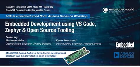 Embedded Computing Design On Linkedin Live In Austin October 8th