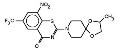 Chemical Structure Of The Lead Compound Btz038 Download Scientific Diagram