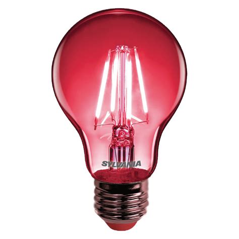 Ampoule Led Rouge Chroma E27 4w Éclairage Ambiant Sylvania
