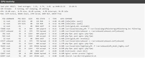 Cannot Allocate Memory Error Rpfblockerng