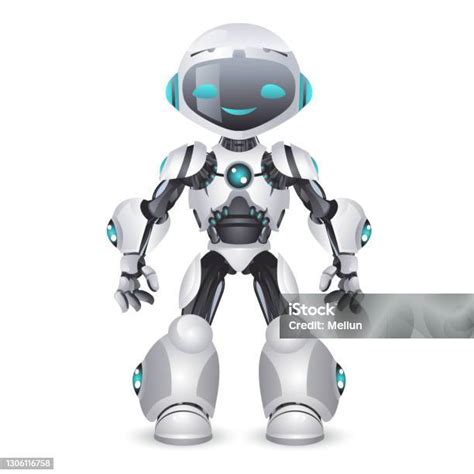 인공지능 로봇 기술 기계 미래 공상 과학 소설 디자인 3d 벡터 일러스트 로봇에 대한 스톡 벡터 아트 및 기타 이미지 로봇