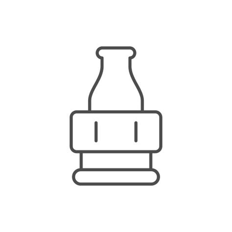 Electronic Coaxial Rf Connector Is Connecting Vector Image