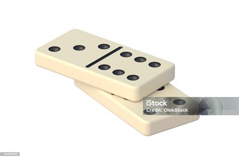 흰색 배경에 격리된 도미노 타일 3d 렌더링 3차원 형태에 대한 스톡 사진 및 기타 이미지 3차원 형태 경기 스포츠 경쟁 Istock