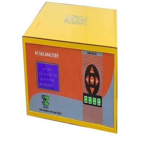 Exhaust Gas Analyzer 5 Gases At ₹ 120000 In Kanyakumari Id 2855502562088