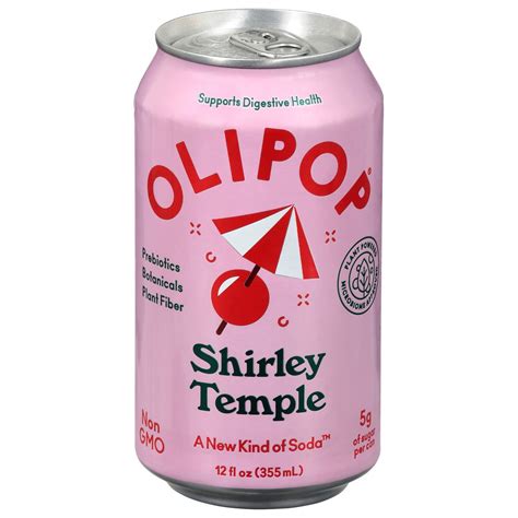 Olipop Shirley Temple Soda 12 Fl Oz 1 Ct Shipt