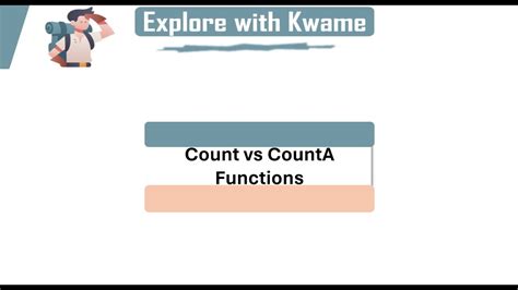 Count Vs Counta Youtube