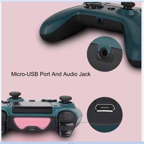 Bluetooth Wireless Gamepad For PS Game Console Dual Vibration Six Axis Gyroscope Game