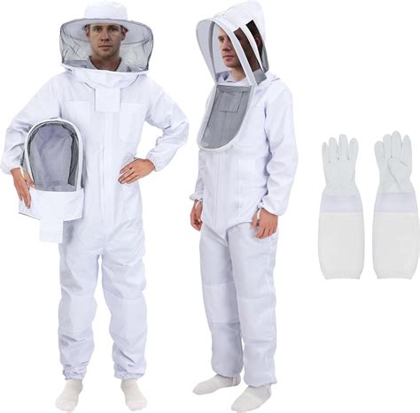 Beeattire Professional Bee Suit With Round Hood Veil