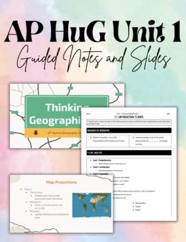 AP Human Geography Unit Guided Notes And Slides By Courtney Thompson