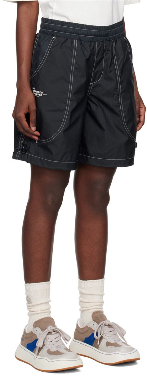 Ader Error Black Converse Edition Shapes Shorts Ader Error