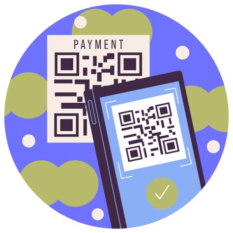 Qr Code Scan Naive Flat Sticker Freepik