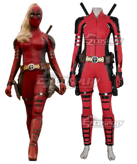 Marvel Deadpool 3 Lady Deadpool Cosplay Costume