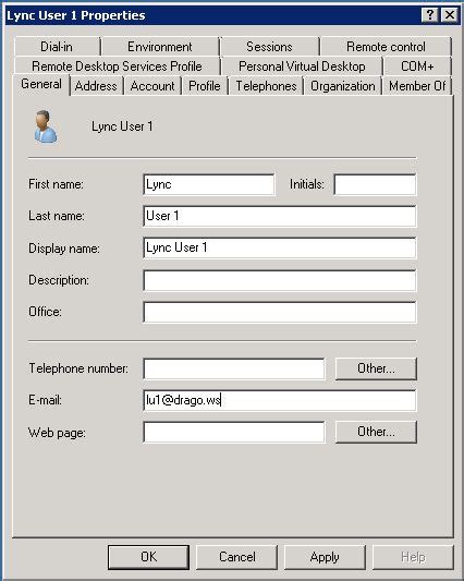 Unified Communications With Microsoft Lync 2010 Deployment Guide Enable Users
