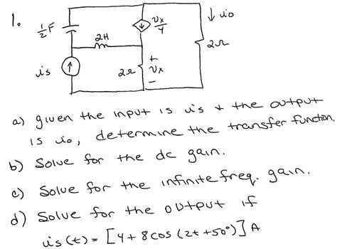 Solved A Given The Input Is Is T The Output Is Lio Chegg Com