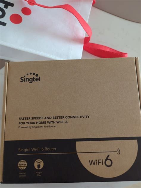 Singtel Wifi Router Rt W Computers Tech Parts Accessories Networking On Carousell