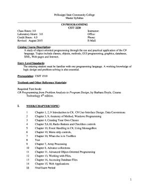 Fillable Online C Programming From Problem Analysis To Program Design By Fax Email Print