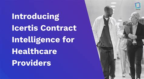 Icertis Launches Industry First Contract Intelligence Solution For Healthcare Providers Icertis