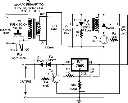 Switching Power Supply Electronic Switched Wiring Circuit