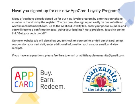 New Appcard Loyalty Tab On Our Website