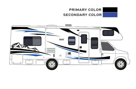 Replacement Graphics Decals For Rvs Motorhome Class C Kit Rg15004