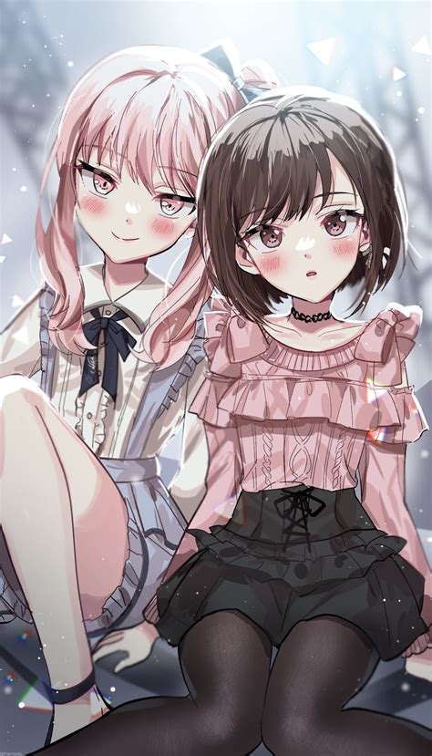 Shinonome Ena And Akiyama Mizuki Project Sekai Drawn By Kimuouoo Danbooru