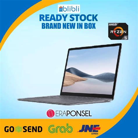 Jual Microsoft Surface Laptop Inch Ryzen Ram Gb Gb Ssd Platinum Di Seller Eraponsel