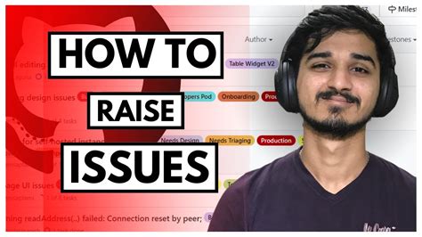 Best Practices For Raising Issue On Github How To Raise Issues In Os