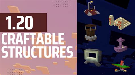 Craftable Structures Beta V4 Addon For Minecraft
