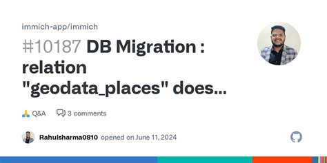 Immich App Postgres Database Does Not Migrate From 2404 To 2410